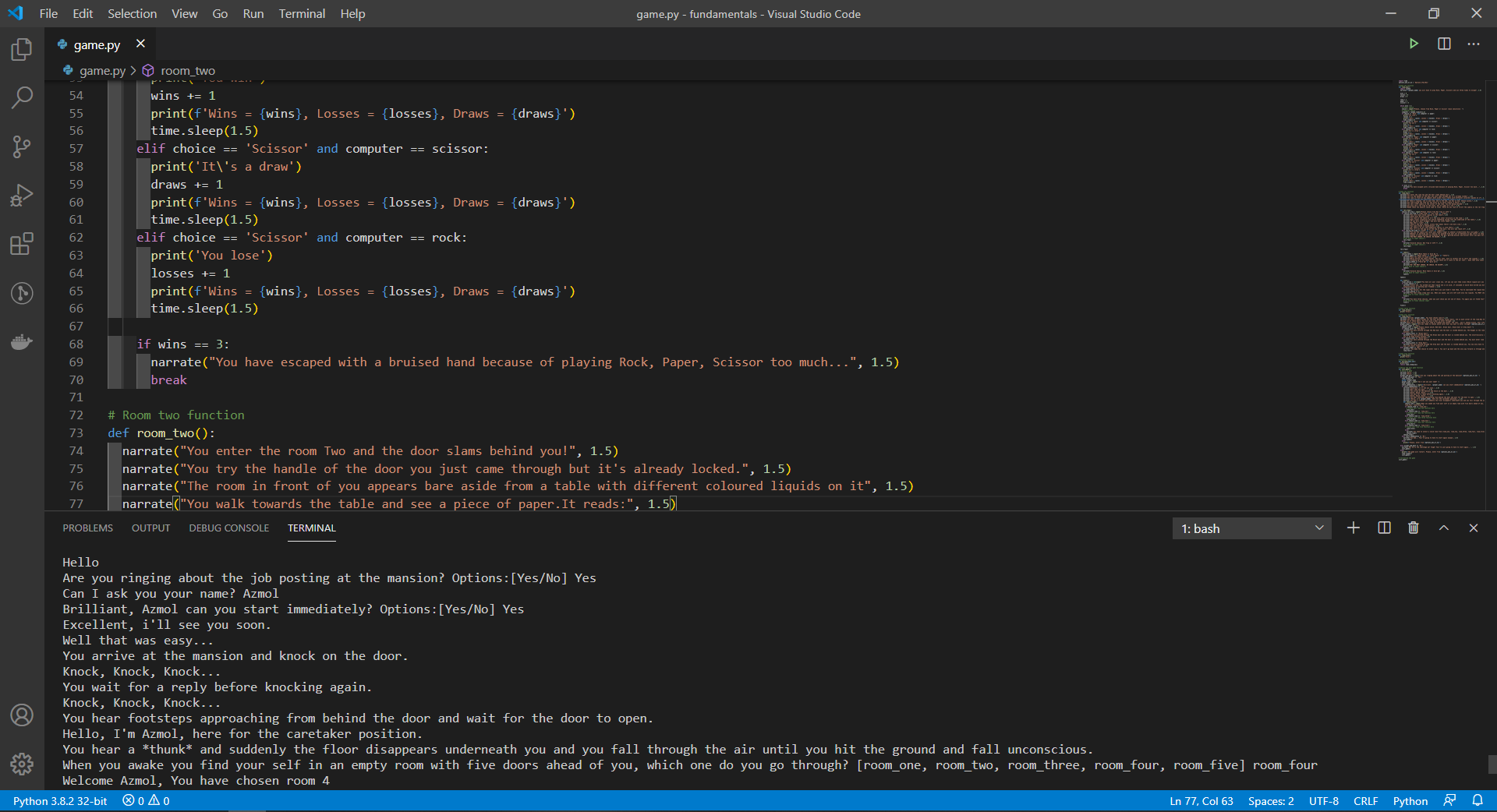 Azmol Miah | Codenation | Full Stack Web Developer
